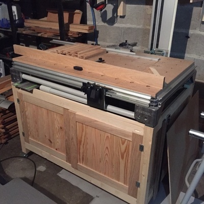 Support pour table mft Festool par Adriano86140 sur L'Air du Bois