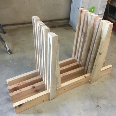 Rack à bois façon mathias wandel par woodworker710 sur L'Air du Bois