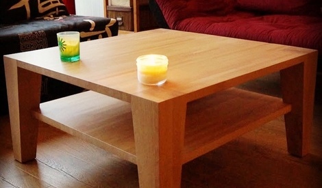 Table Basse En Hetre