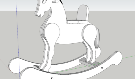 [Plan] Cheval à bascule par Megamatt sur L'Air du Bois