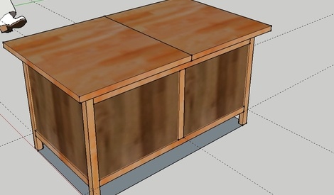 [Plan] Table basse coffre par MOWD sur L'Air du Bois