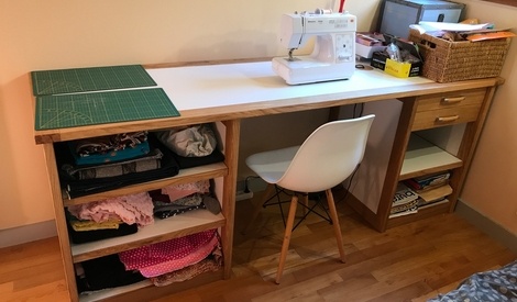 Meuble de couture par AtelierArboisien sur L'Air du Bois