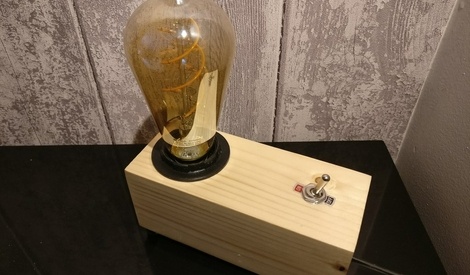 Lampe Edison V2 par julienbouche sur L'Air du Bois