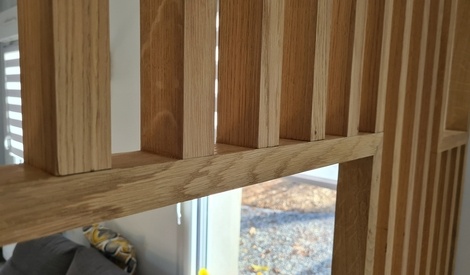 Claustra en chêne par Belerian43 sur L'Air du Bois