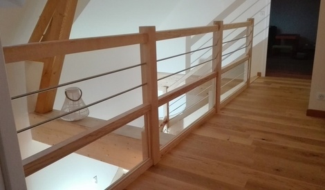 Escalier par Mathieu Montigny sur L'Air du Bois