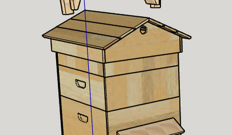 [Plan] Ruche complète Dadant 10 par EtienneVR sur L'Air du Bois