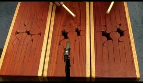 Instrument en bois trouvé par Folgansky sur L'Air du Bois