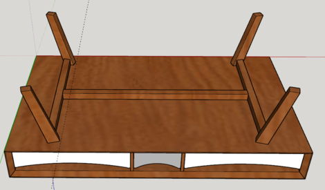 [Plan] Table basse - Mon premier projet par pigo04 sur L'Air du Bois