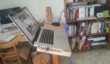 Porte PC portable par Gwain13 sur L'Air du Bois