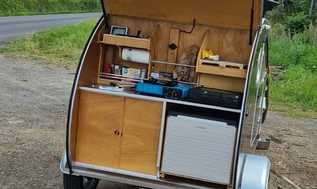 Caravane Teardrop par Benj19 sur L'Air du Bois