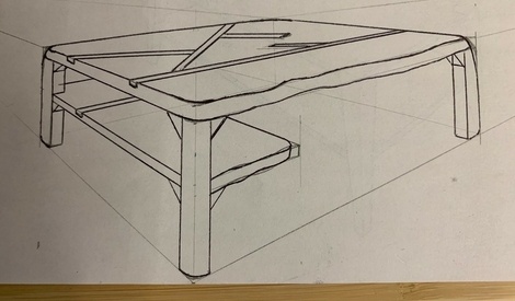 Table basse par LouisPhilippe sur L'Air du Bois