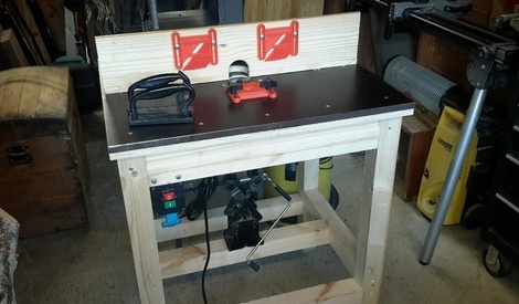 Ma nouvelle table de défonceuse par DidierEmpain sur L'Air du Bois