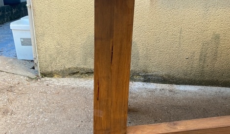 Établi pliable au mur par lesbricolesdalex sur L'Air du Bois