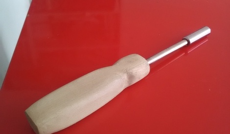 Manche pour porte-embout par Mad Two wood sur L'Air du Bois