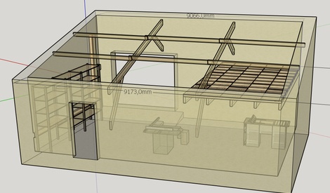 [Plan] Projet d'atelier par Lumi sur L'Air du Bois