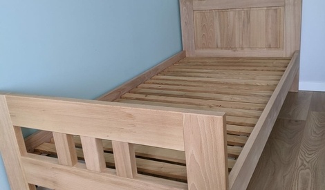 Lit simple par Thomas Bernard sur L'Air du Bois