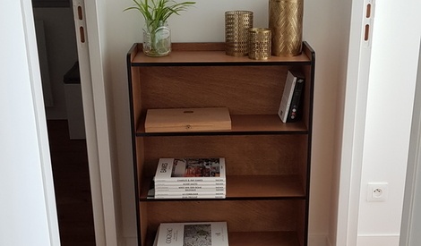 Mini bibliothèque par Mrick sur L'Air du Bois