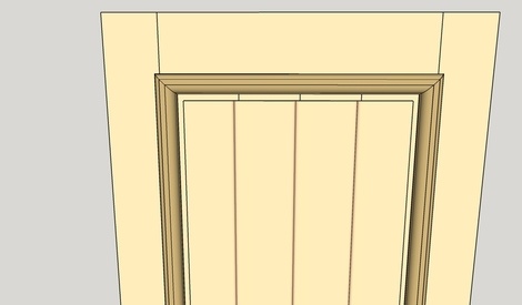 [Plan] Porte d'entree par Bouzid sur L'Air du Bois