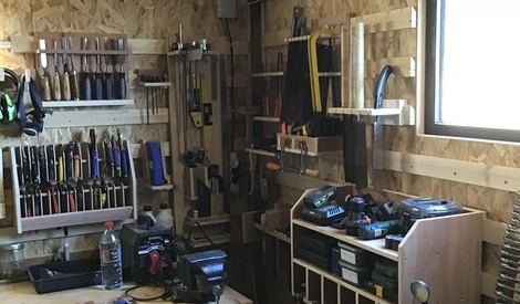 Mon antre après un coup de ménage. par Frances sur L'Air du Bois