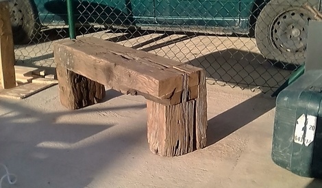 Banc rustique par Mad Two wood sur L'Air du Bois