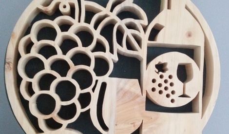 Plaque de cave N°2 par Bougnasse sur L'Air du Bois