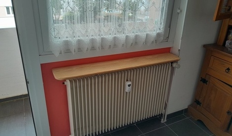 Tablettes de radiateurs par Mieux chez vous sur L'Air du Bois