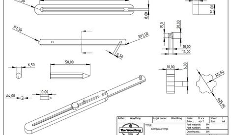 [Plan] Compas à verge par Woodfrog sur L'Air du Bois