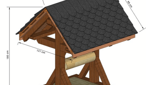 Charpente puit par BécoBois sur L'Air du Bois