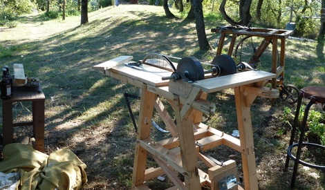 Création d'une meule. par patrick pila sur L'Air du Bois