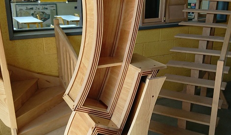 Meuble courbe inspiration designer Vincent LEMAN par ...