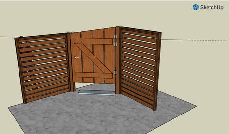 [Plan] Porte de jardin par NicolasBriand sur L'Air du Bois