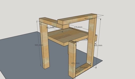 [Plan] Chaise steltman modifiée par theodoremarcus31 sur L'Air du Bois