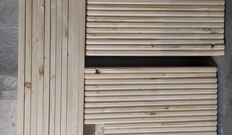 Banc persienné par janot sur L'Air du Bois