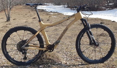 VTT "O'tentik" en frêne par Xgwood sur L'Air du Bois