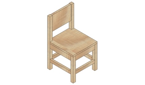 [Plan] Plan de chaise pour enfant par alexandre45400 sur L'Air du Bois