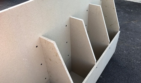 Rack à chutes par Pascal Pujades sur L'Air du Bois