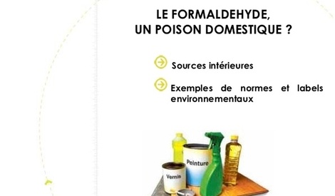 LE FORMALDEHYDE, UN POISON DOMESTIQUE ? trouvé par mofran sur L'Air du Bois