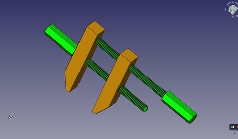 Serre-joints en bois par Woodfrog sur L'Air du Bois