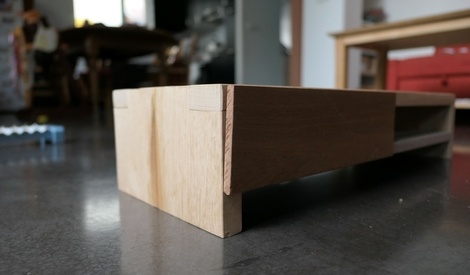 Support écran PC par riton sur L'Air du Bois