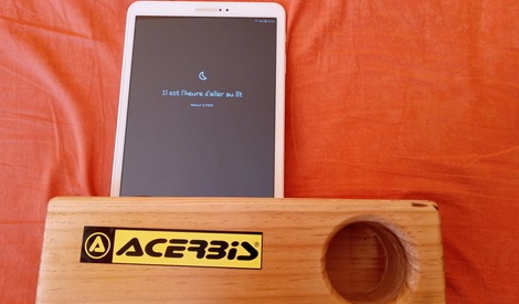 Amplicateur de son pour tablette par Ducatsim69 sur L'Air du Bois