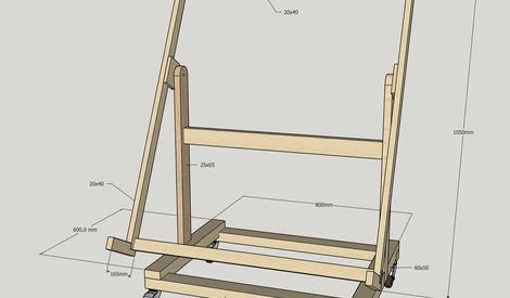 [Plan] Chariot pour le transport des panneaux, Fini la corvée !! par ...