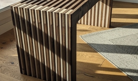 Banc persienné par janot sur L'Air du Bois