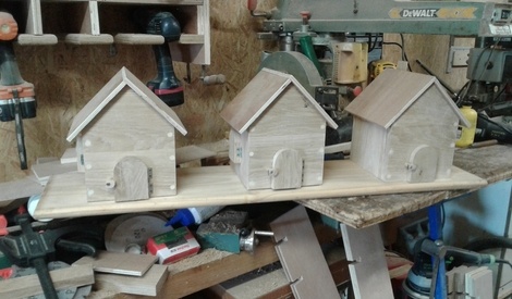 Les maisons des trois petits cochons par mich31159 sur L'Air du Bois