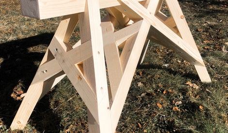 Tréteaux de Mazerolle par Le Melezin sur L'Air du Bois