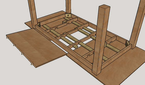 [Plan] Table extensible par mattlalielouise sur L'Air du Bois