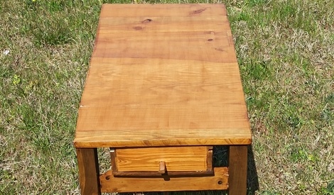 Table basse rustique par Paul26LB sur L'Air du Bois