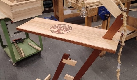 Tablette suspendu par Sebastienmar sur L'Air du Bois