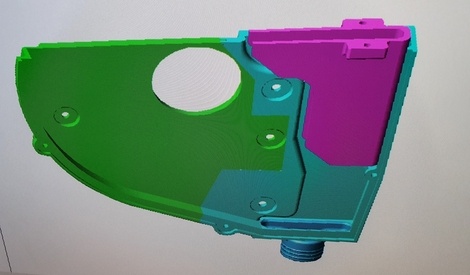 Carter pour aspiration copeaux pour lurem optal ou maxi 26 plus par ...