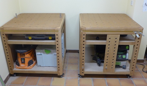 Duo de tables Multifonction par jul sur L'Air du Bois