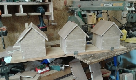 Les maisons des trois petits cochons par mich31159 sur L'Air du Bois